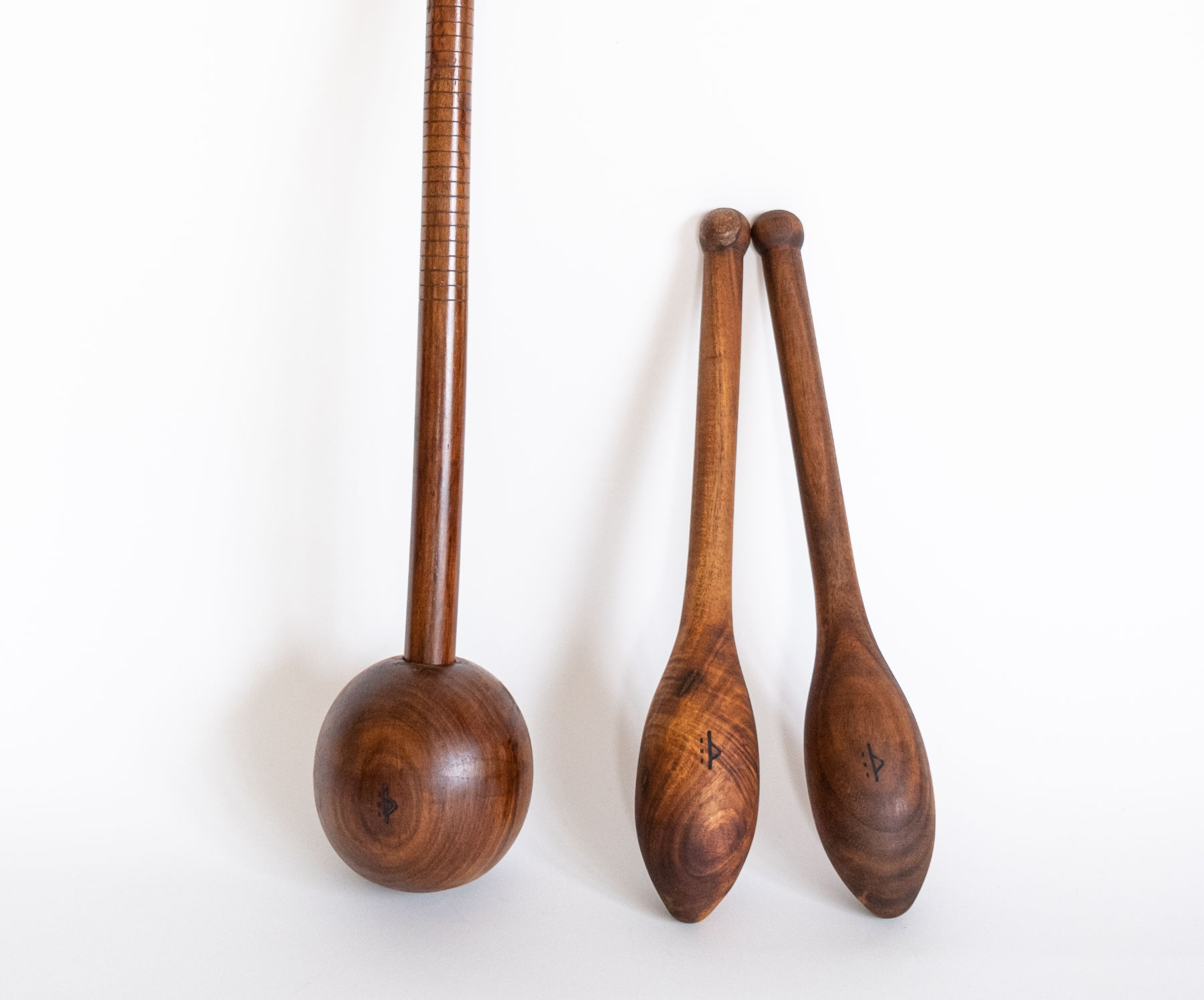 2kg Flowmace & Teardrop Clubs - BMF BodyMindFit circular fitness tools