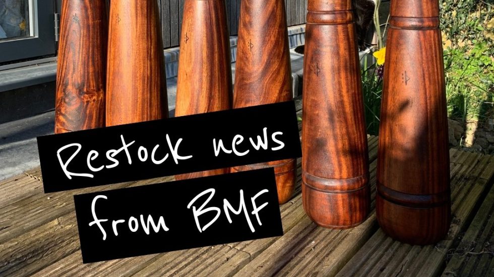 2024 restock - heavy meels, gada, & mace - BMF BodyMindFit circular fitness tools